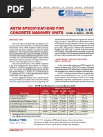 Concrete Masonry Unit Standards | PDF | Construction Aggregate | Concrete