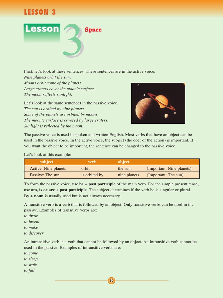Intermediate Levels 30-41 | PDF | Verb | Moon