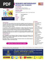 Research Methodology Lecture Notes | PDF