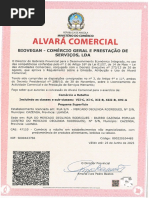 Alvará de Comercial - Angola | PDF
