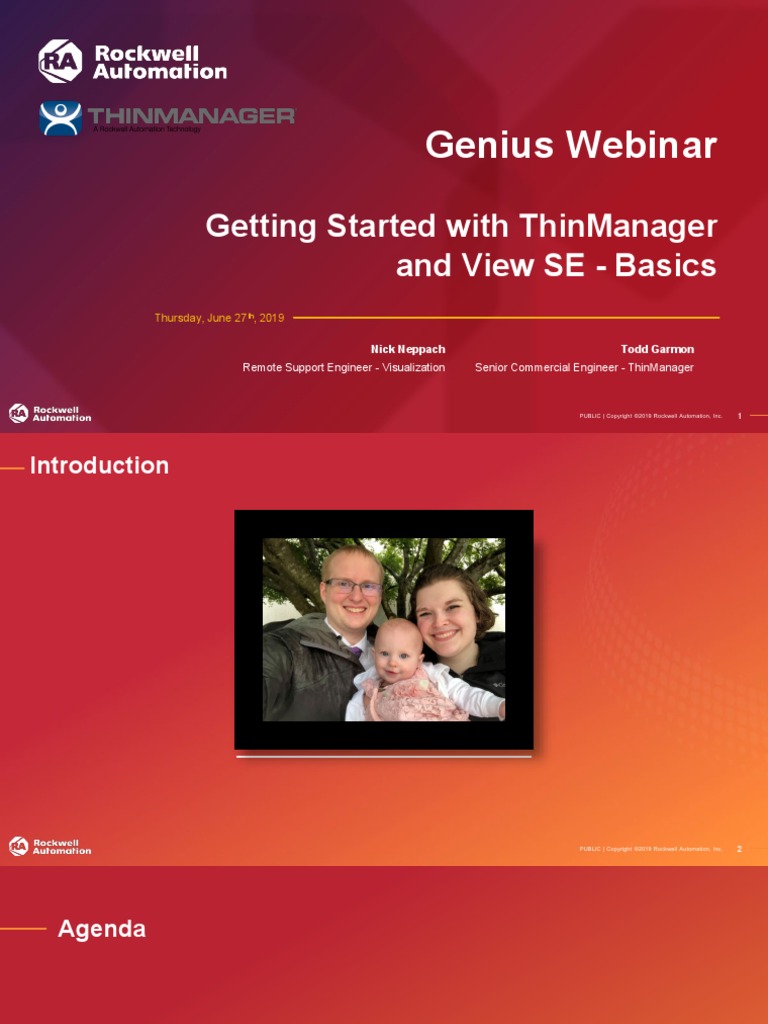 ThinManager Genius Webinar - Neppach | PDF | Remote Desktop Services | Server (Computing)
