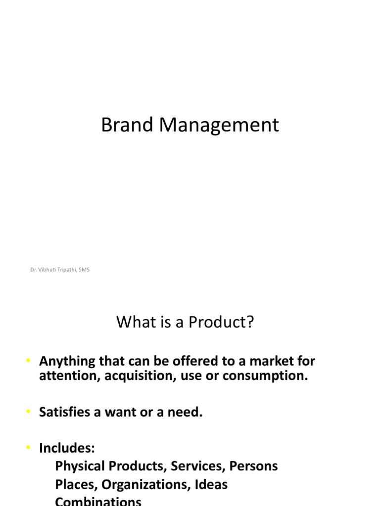 Brand Management | PDF | Brand | Product (Business)