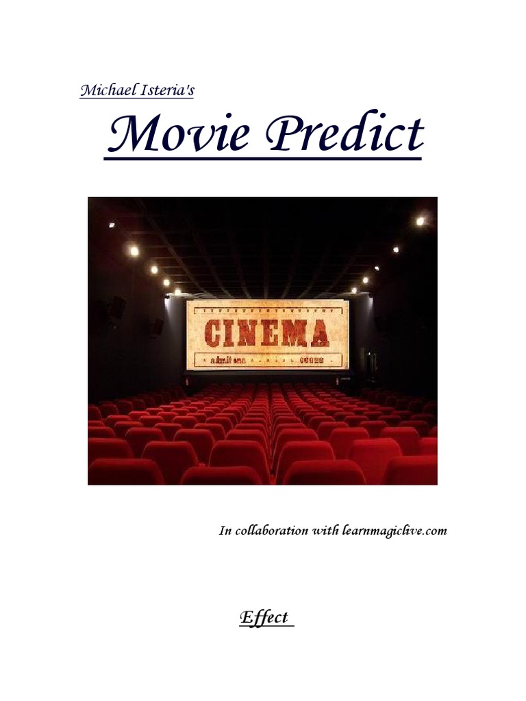 Movie Predict PDF | PDF | Games & Activities