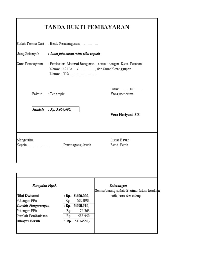 Contoh Lap. SPJ | PDF