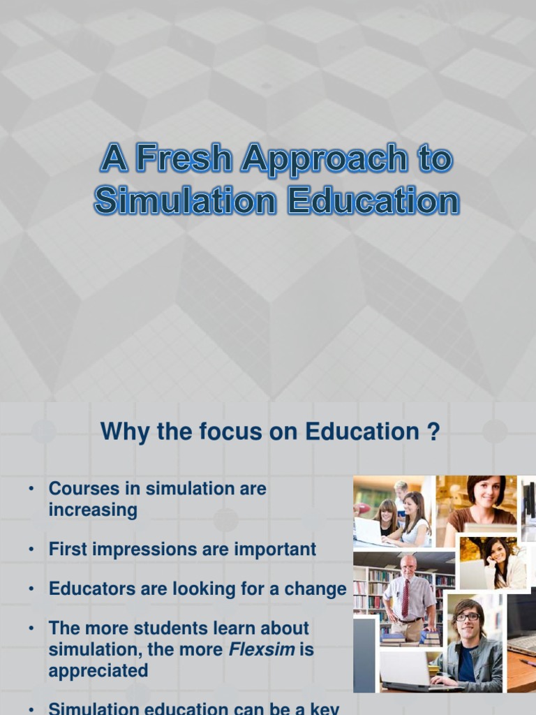 Simulation Education | PDF | Simulation | Reliability Engineering