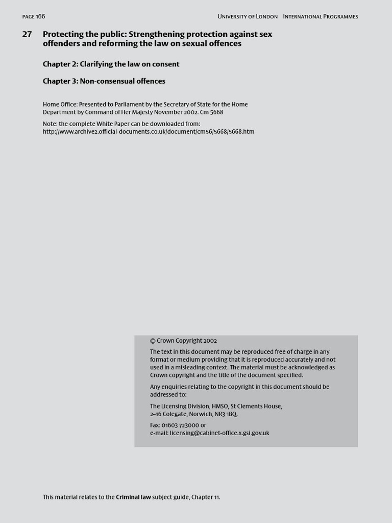 Protecting The Public | PDF