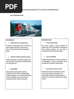 Components of Transportation System | PDF | Transport | Service Industries