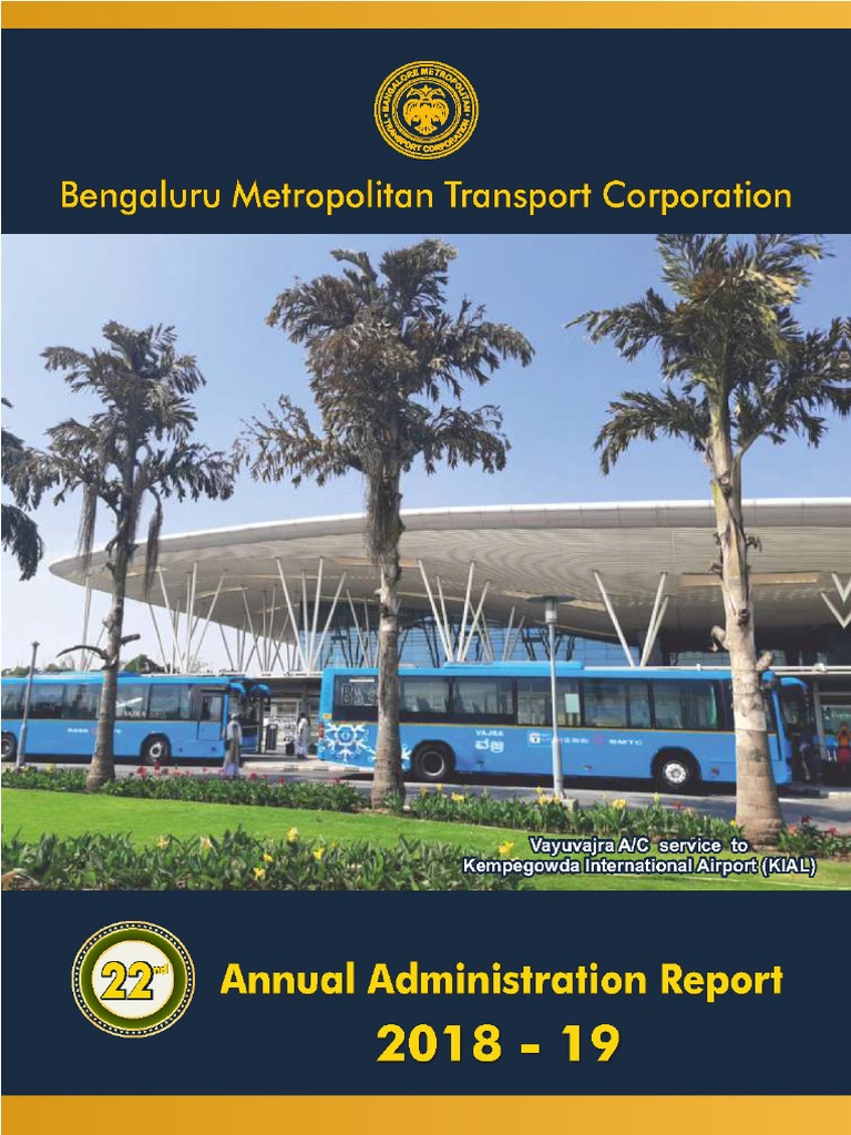 Adm Report 2018-19 - English BMTC | PDF