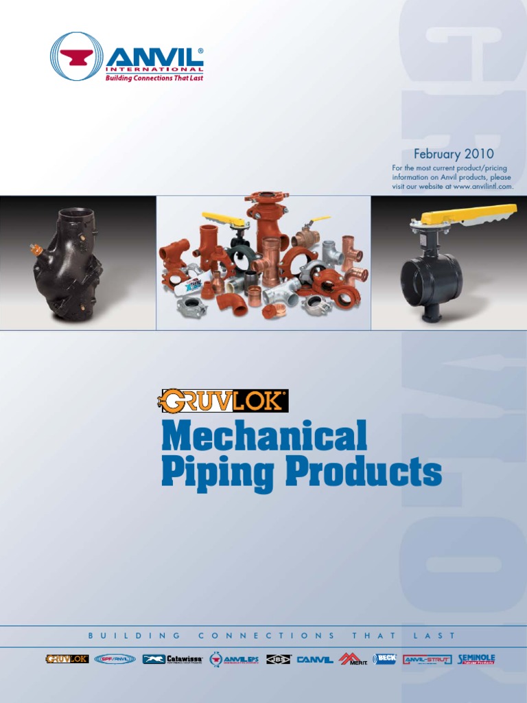 Gruvlok Catalog | PDF | Pipe (Fluid Conveyance) | Tools