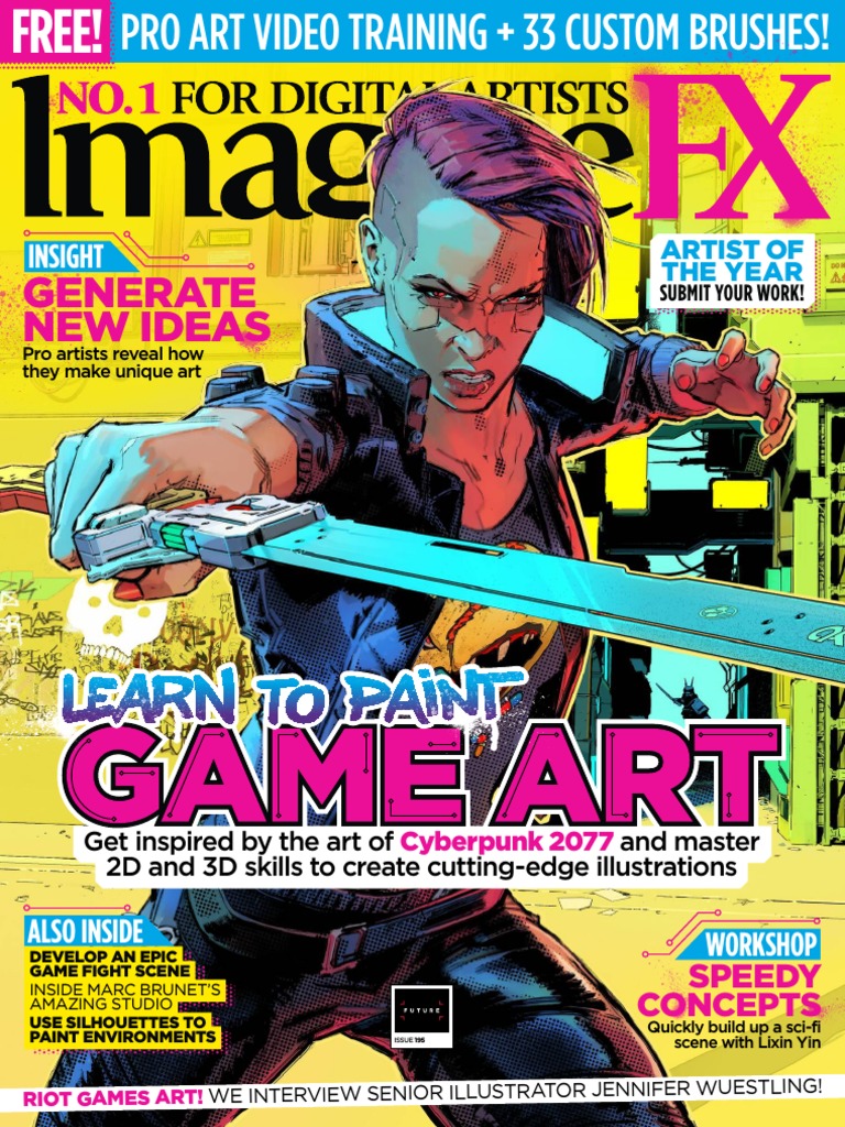 Imaginefx Issue 195 January 2020 | PDF | Paintings