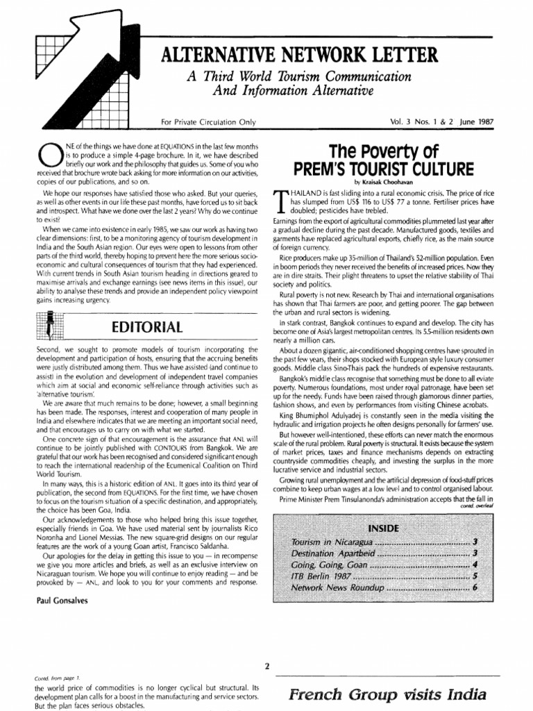 Alternative Network Letter Vol 3 No.1 and 2-Jun 1987-EQUATIONS | PDF ...