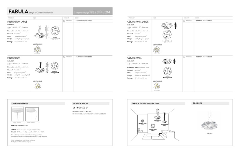 Fabula - Technical Sheet 2020 | PDF | Architectural Elements | Glass Applications