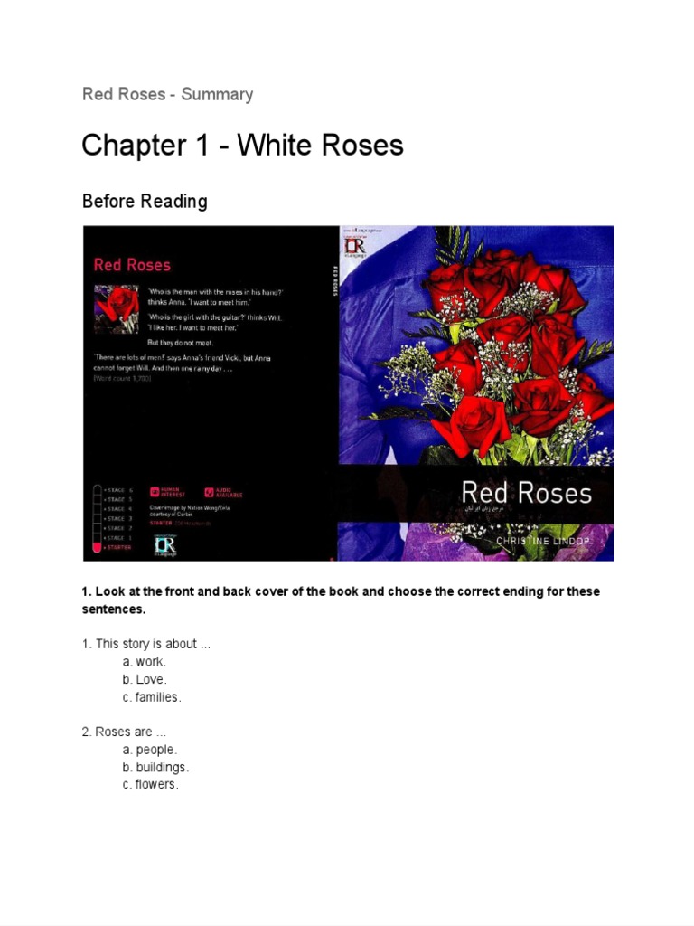 Red Roses - Chapter 1 Task | PDF