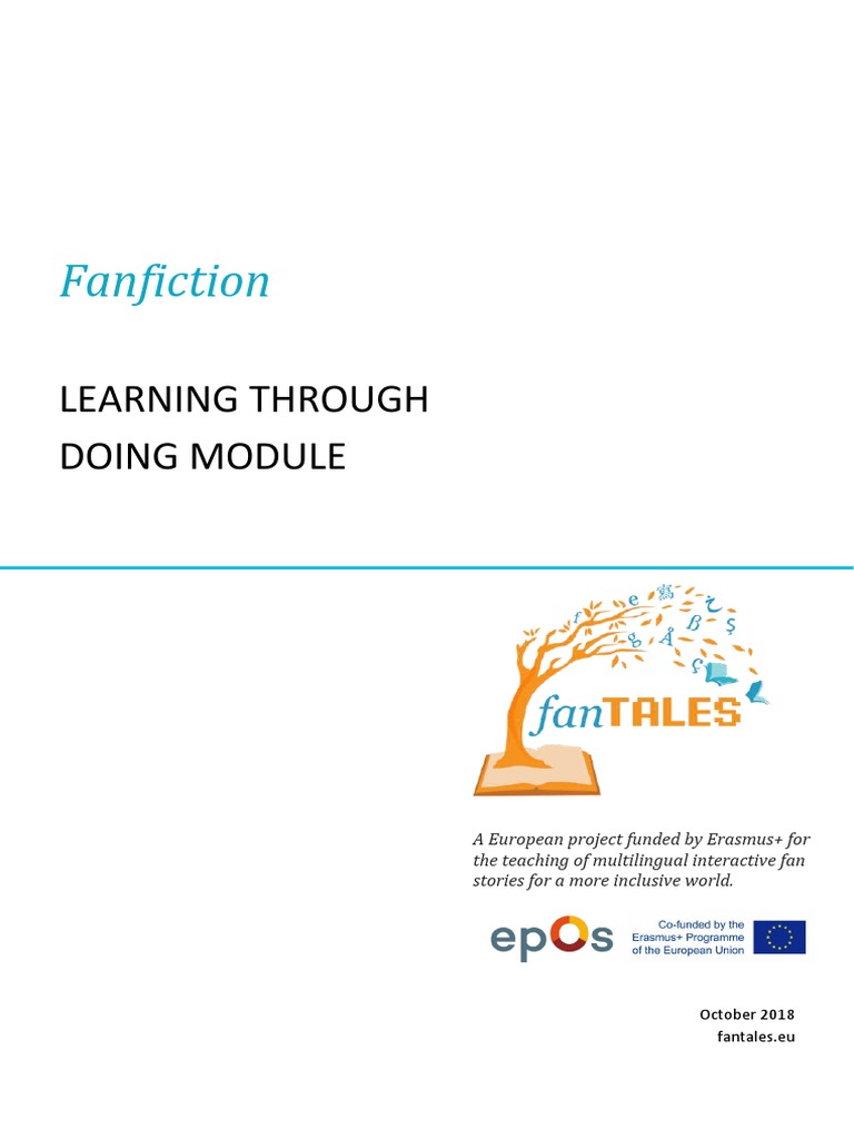 FanTALES Learning Through Doing Module On Fanfiction English October ...