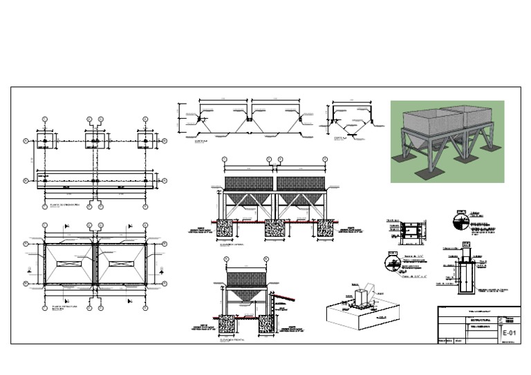 Tolvas Metalicas Estructuras | PDF