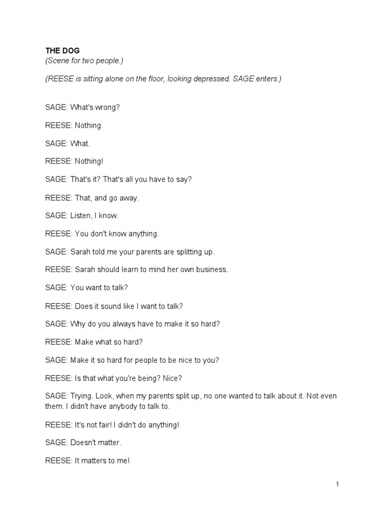 The Dog Pdf