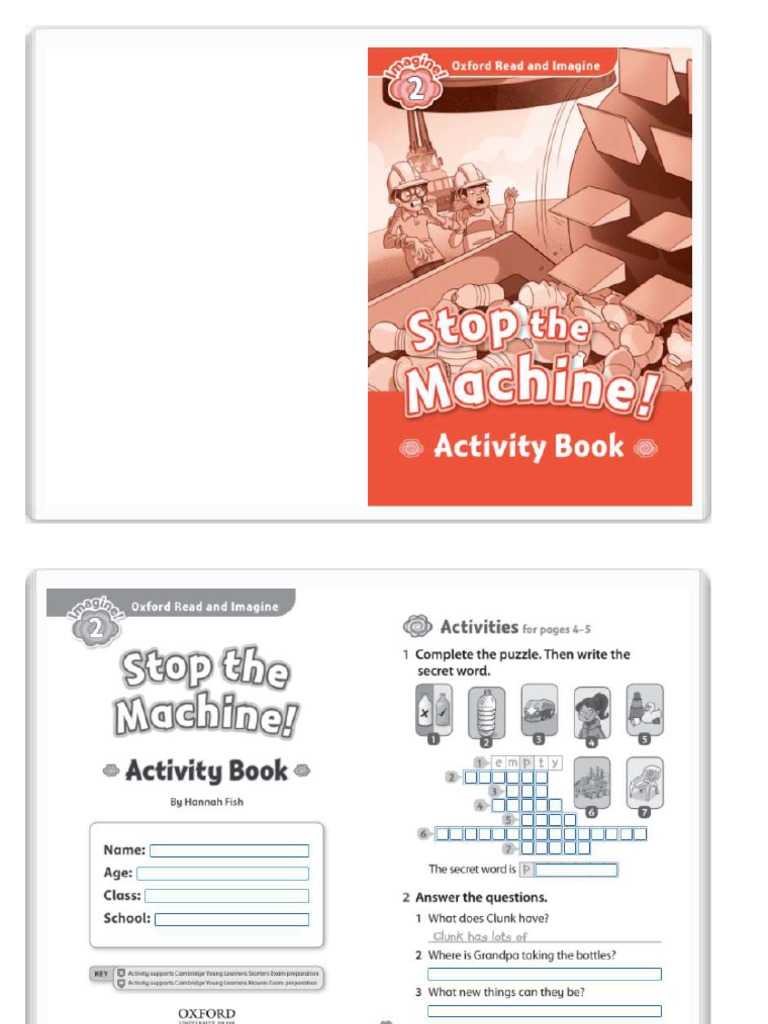 Stop The Machine - Workbook | PDF