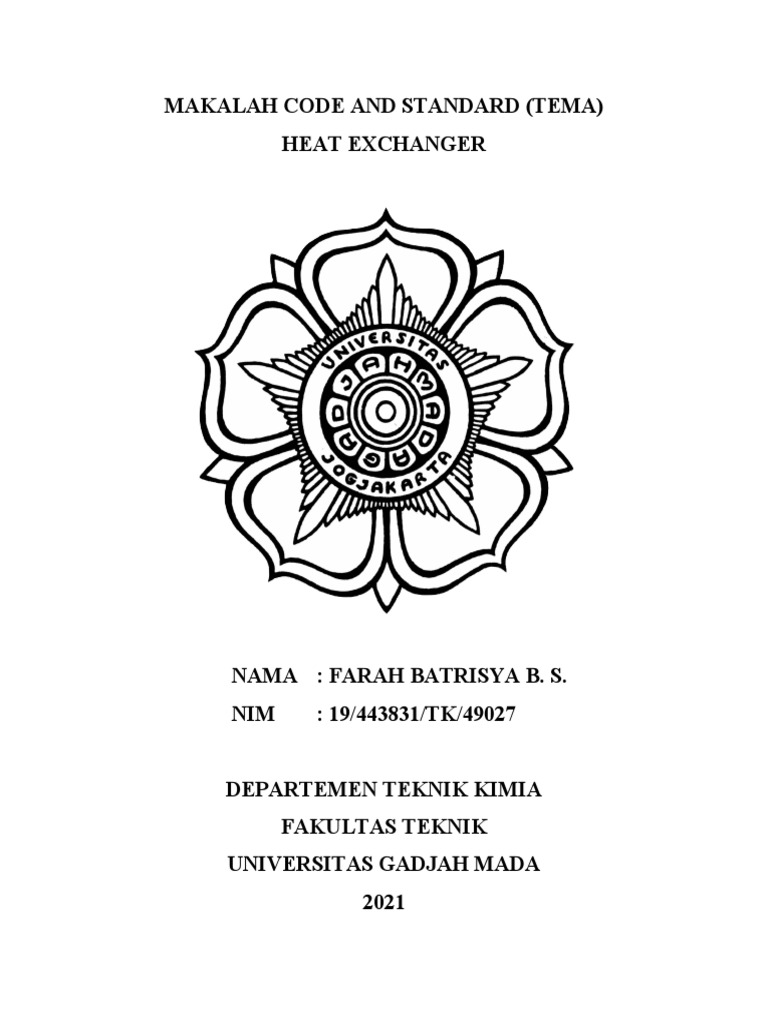 TEMA Heat Exchanger Codes and Standards | PDF