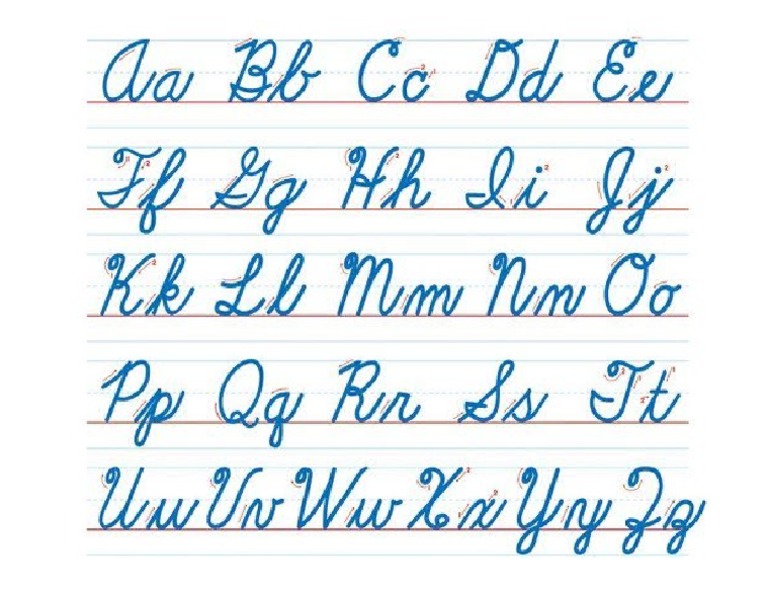 Abecedario Letra de Carta | PDF