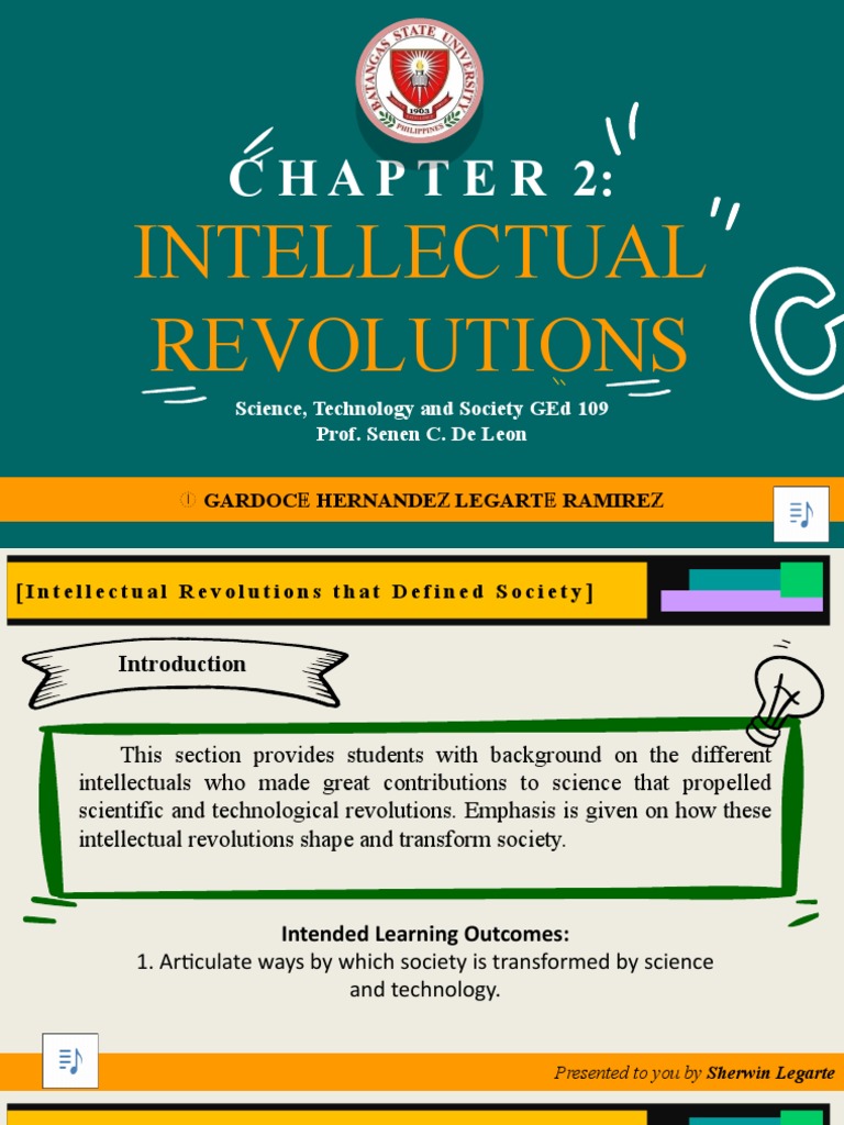 Intellectual Revolutions That Defined Society | PDF | Heliocentrism ...