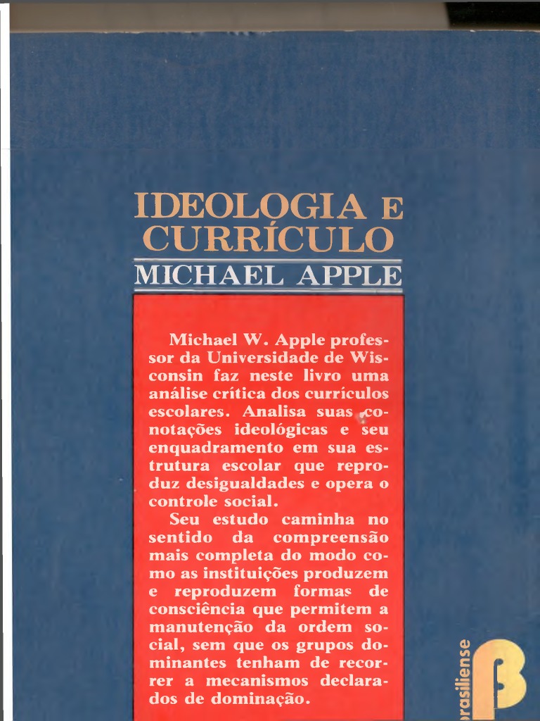 Michael W. Apple - Ideologia e Currículo | PDF | Antonio Gramsci ...