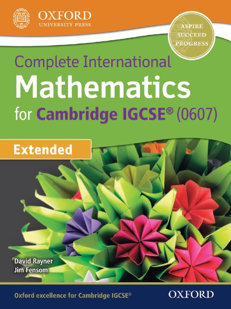 Complete International Mathematics For Cambridge IGCSE (PDFDrive) | PDF