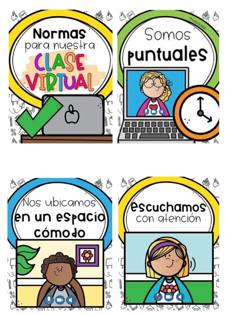 Decalogo Normas de Clases en Línea | PDF