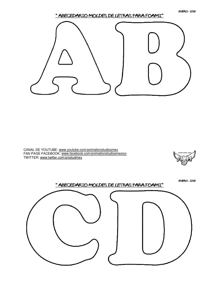 Abecedario Foami 1 Pdf Medios De Comunicación En Masa Business