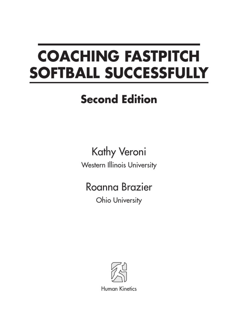 Coaching Fastpitch Softball Successfully | PDF | Flow (Psychology ...