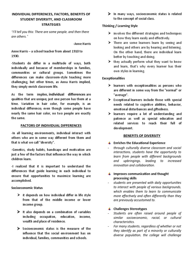 HANDOUT (Guide For Discussion) | PDF | Project Based Learning | Learning