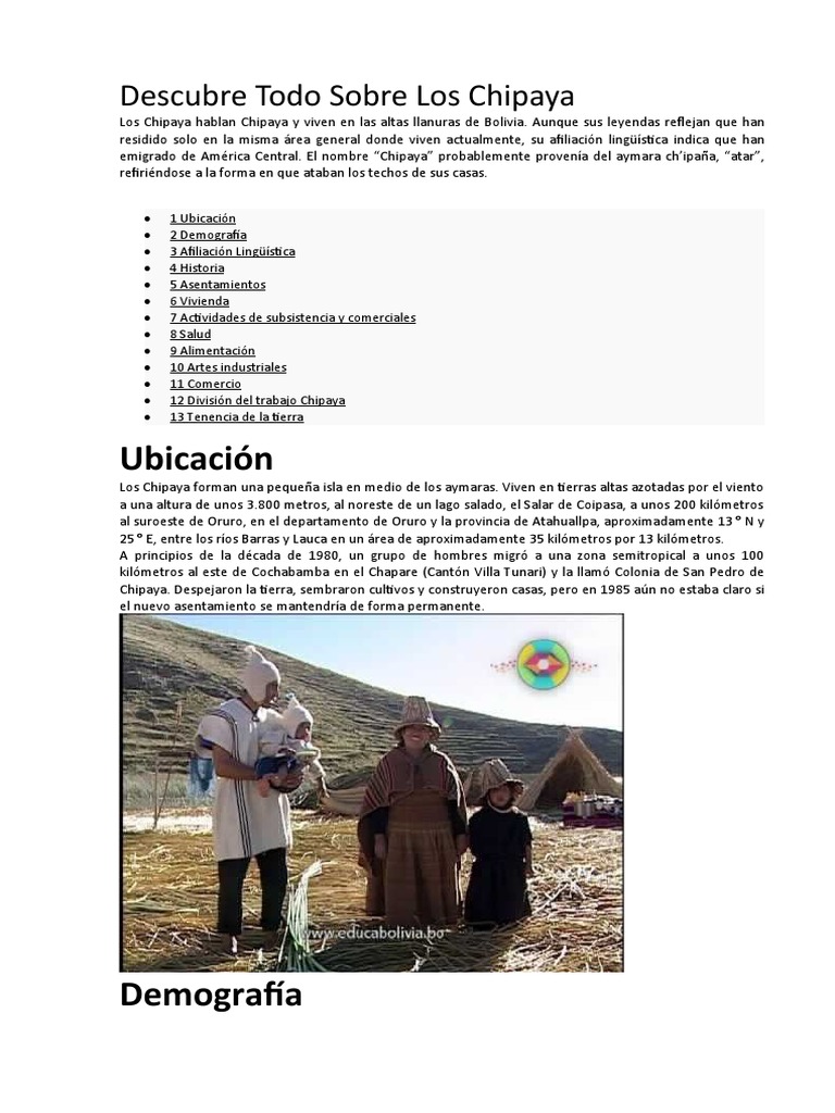 Los Uru Chipayas | PDF | Quinua | Alimentos