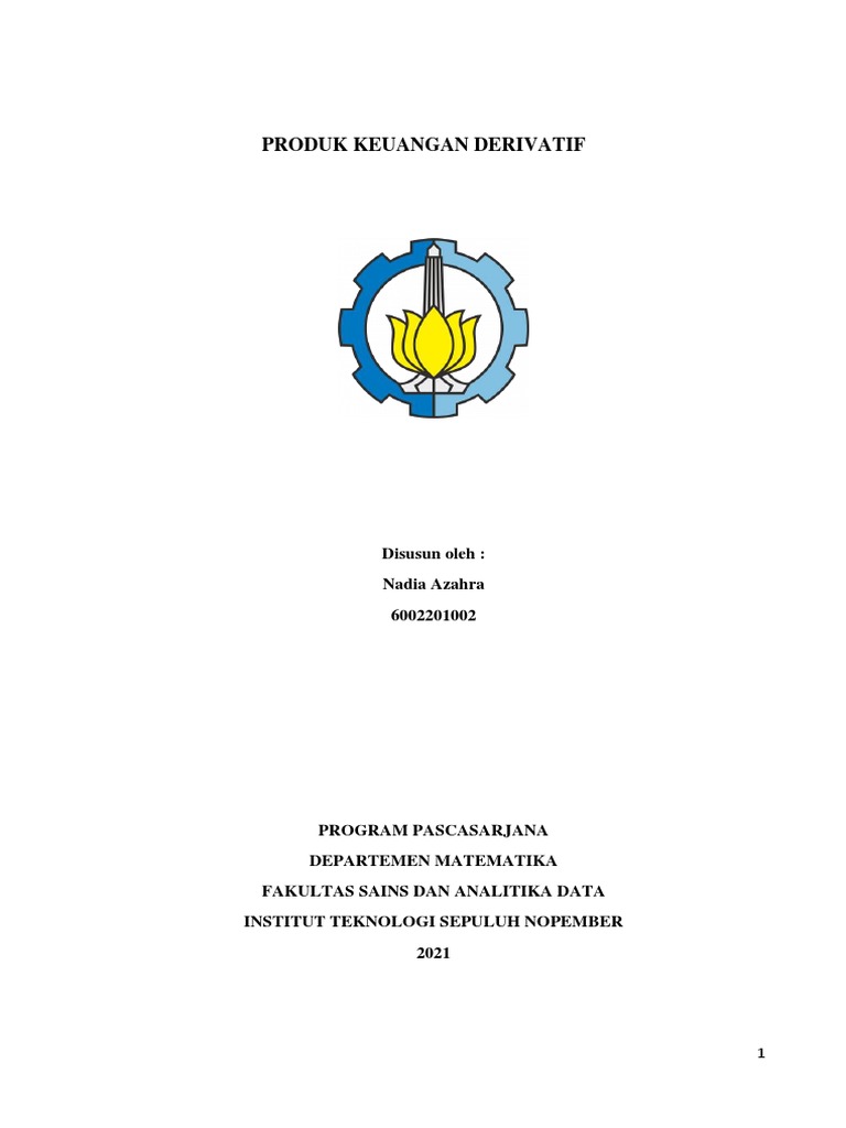 Produk Keuangan Derivatif dan Contohnya | PDF
