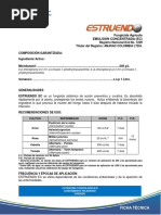 Ficha Tecnica Predostar | PDF | Pesticida | Plantas