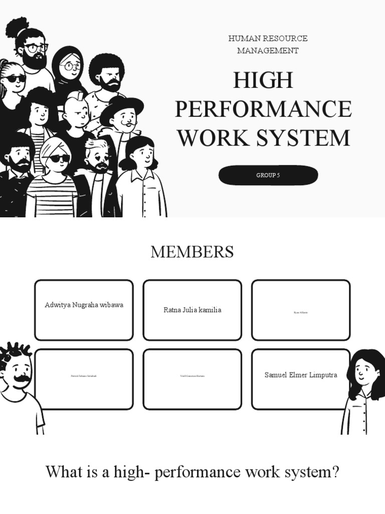 Sistem Kerja Berkinerja Tinggi | PDF