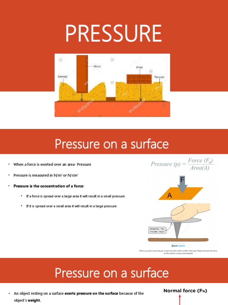 PRESSURE | PDF | Weight | Pressure