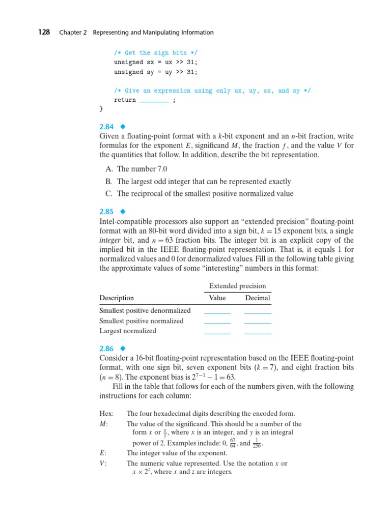 1 Problems Chapter2 Pdf Integer Computer Science Computer Engineering 4536