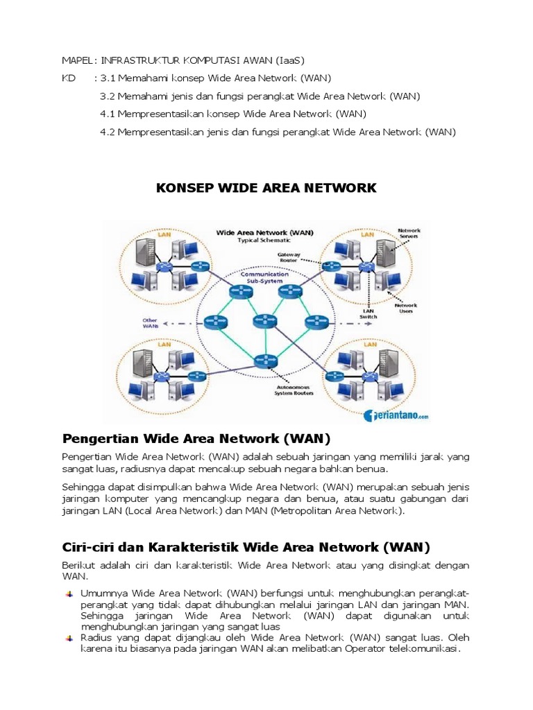 1 Wide Area Network | PDF