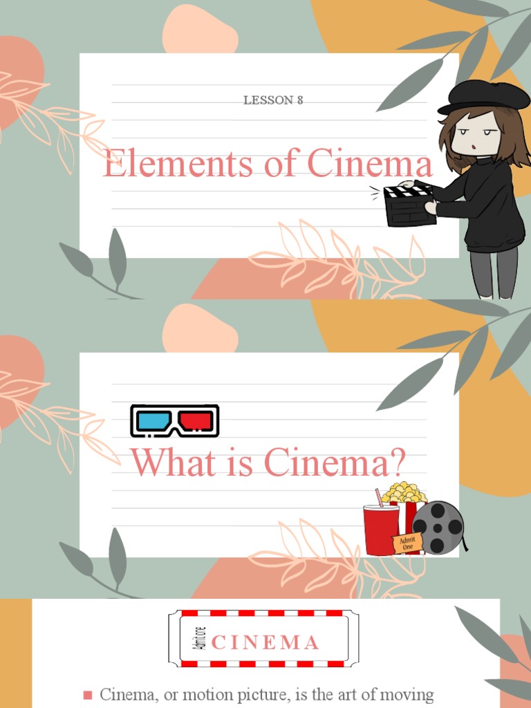 LESSON 8 - Elements of Cinema | PDF | Planets | Solar System