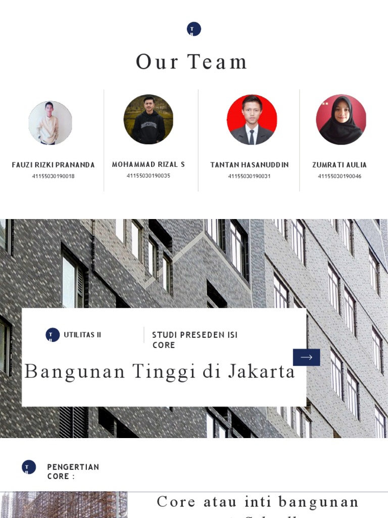 Kelompok 06 - Utilitas II - Isi Core Pada Bangunan Tinggi | PDF