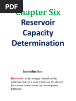 Reservoir / Storage Routing Example 1: Storage Calculation | PDF ...