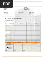 Magnetic Particle Test Quality Control and Inspection Report Form | PDF