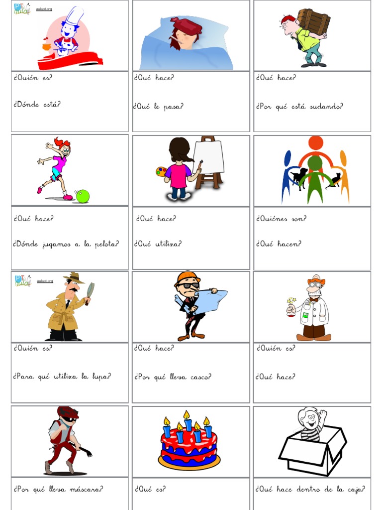 Contestar A Preguntas Sencillas 1 | PDF