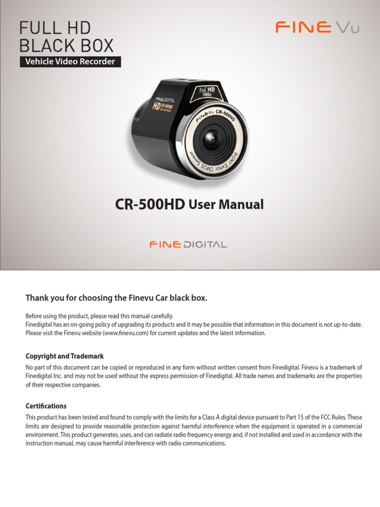 CCTV Cr-500hd User Manual | PDF | Computer File | Personal Computers
