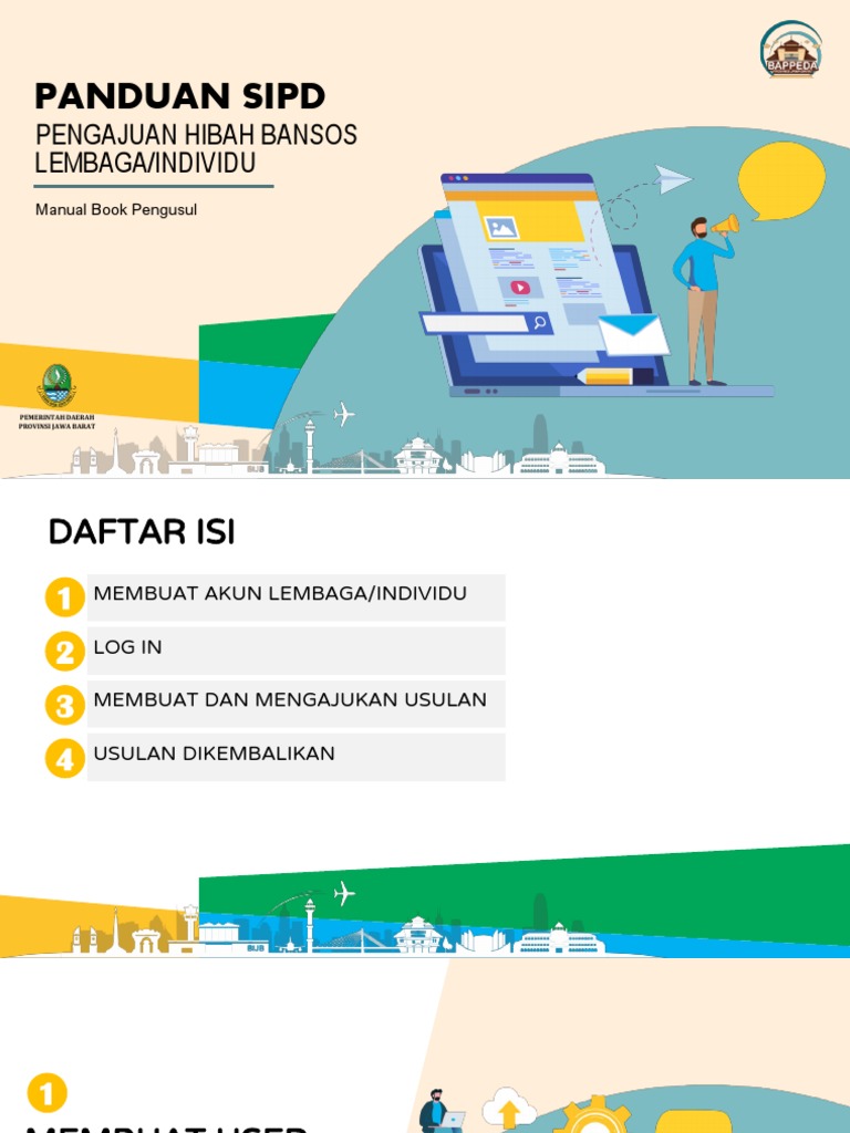 Panduan Mengusulkan Hibah Bansos - SIPD | PDF | Karier & Perkembangan | Bisnis