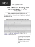 A Guide To Quranic Contradictions | PDF | Prophets And Messengers In ...