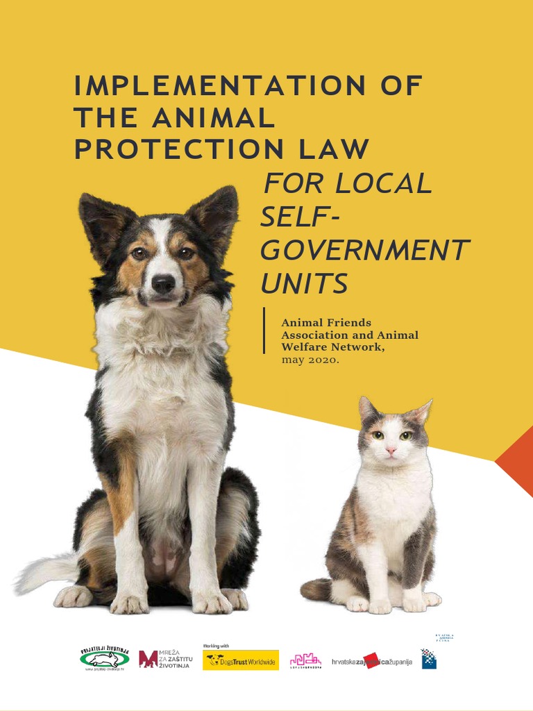 Implementation of The Animal Protection Law: For Local Self-Government ...