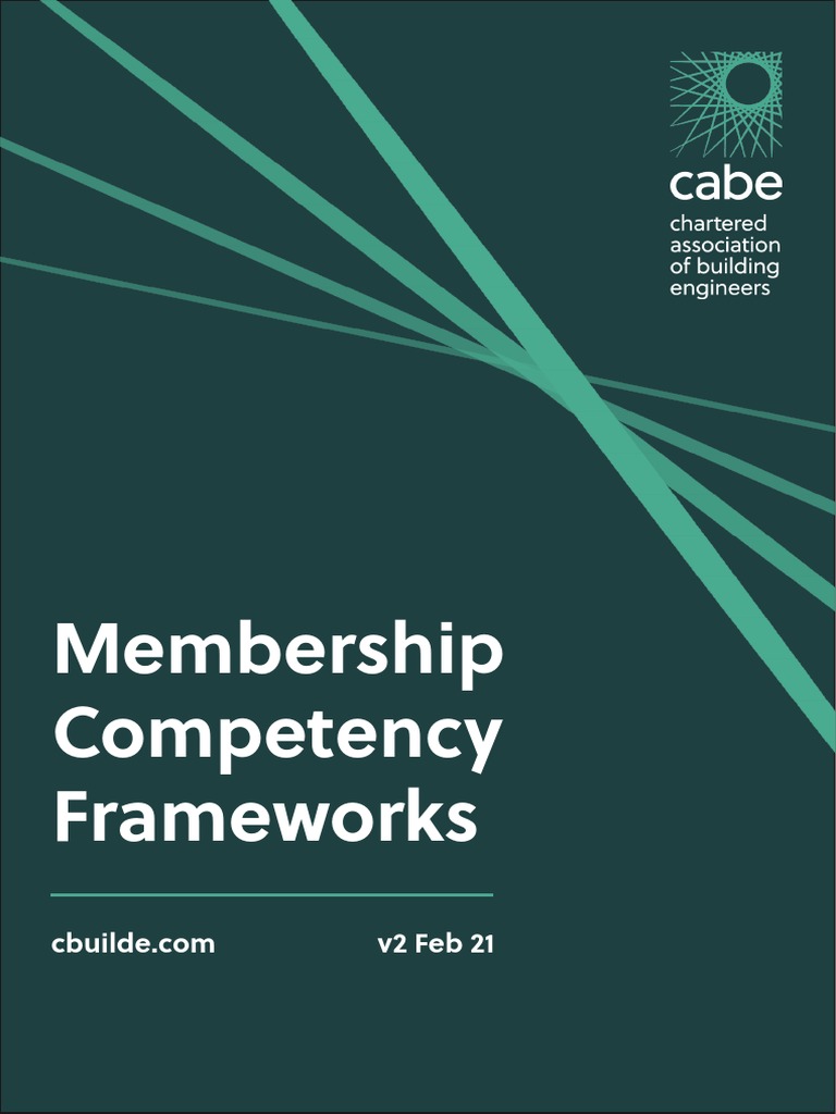 CABE Membership Competency Guide | PDF | Competence (Human Resources ...