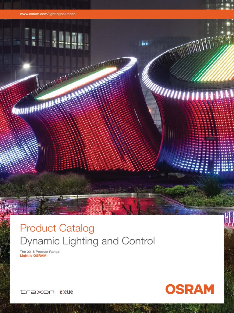 Traxon Catalogue 2018 (EU En) | PDF | Lighting | Light Emitting Diode
