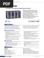 Raisecom - RAX700 Series Datasheet | PDF | Network Switch | Ethernet