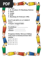 Soal Bahasa Indonesia Kelas 6 Tema 5 - Formulir | PDF